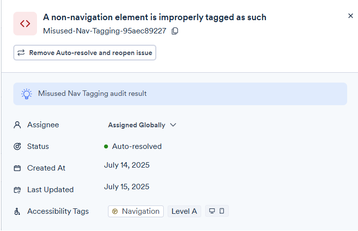 Fix eligible issues automatically with Auto-resolve – accessiBe Help Center